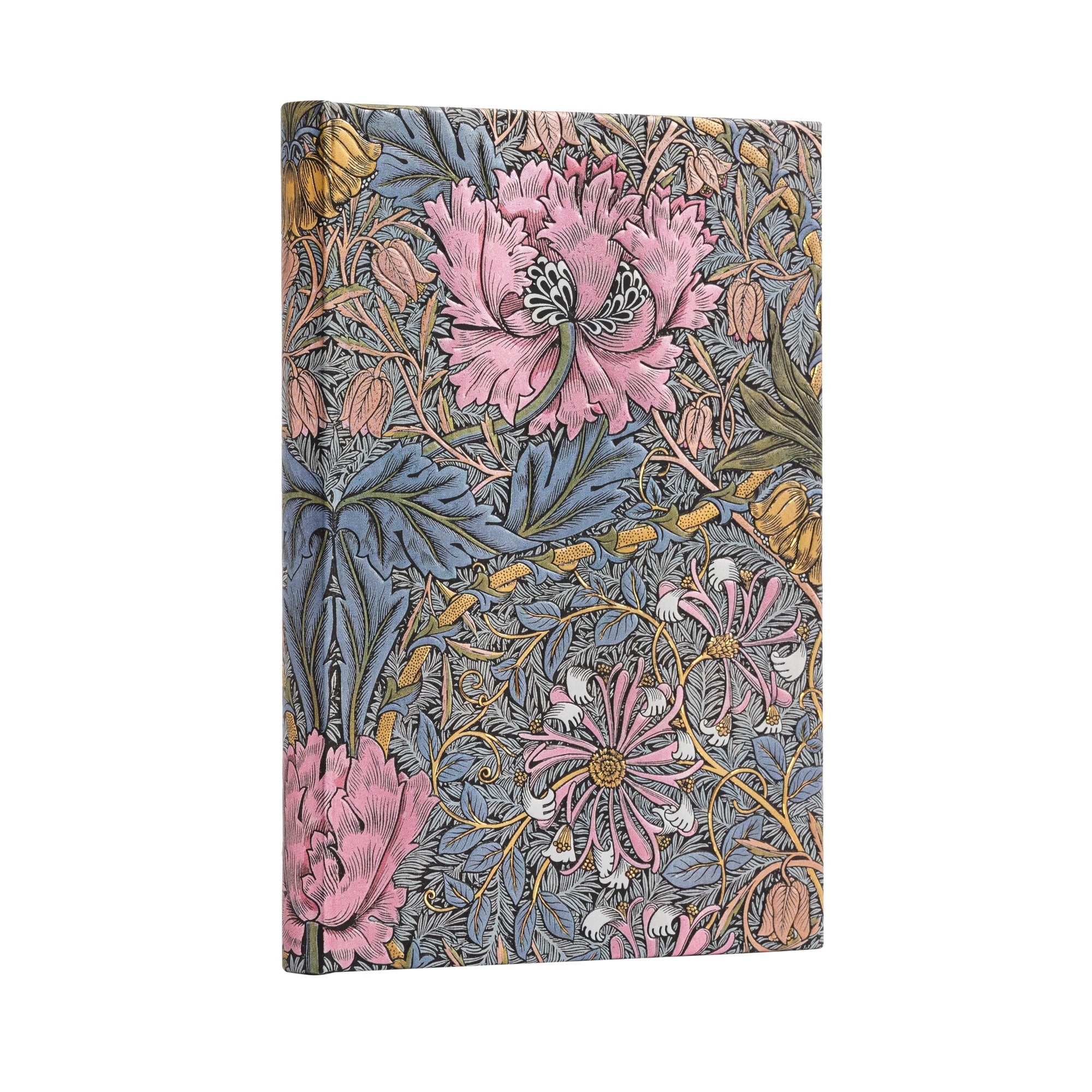 Paperblanks Morris Pink Honeysuckle Midi 5x7 Inch Journal paperblanks-morris-pink-honeysuckle-midi-5x7-inch-journal