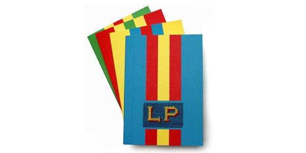 AMH Needlepoint Stitchable Journal Kit With Pencil | lovenotebooks.com