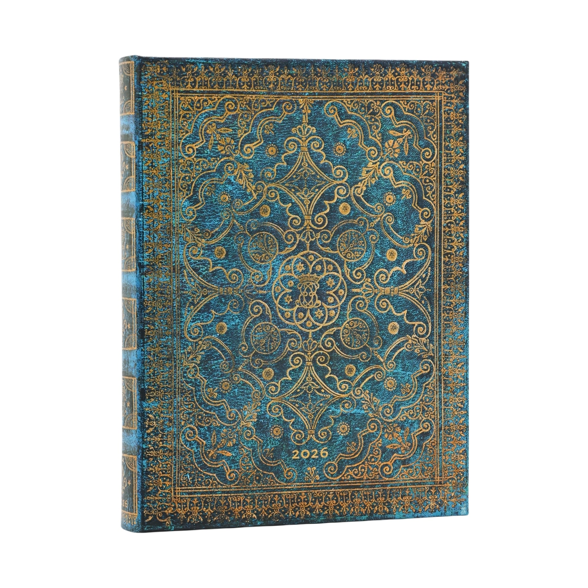 Paperblanks Hardcover Ultra Azure 2026 Day-At-A-Time 12 Month Planner ...