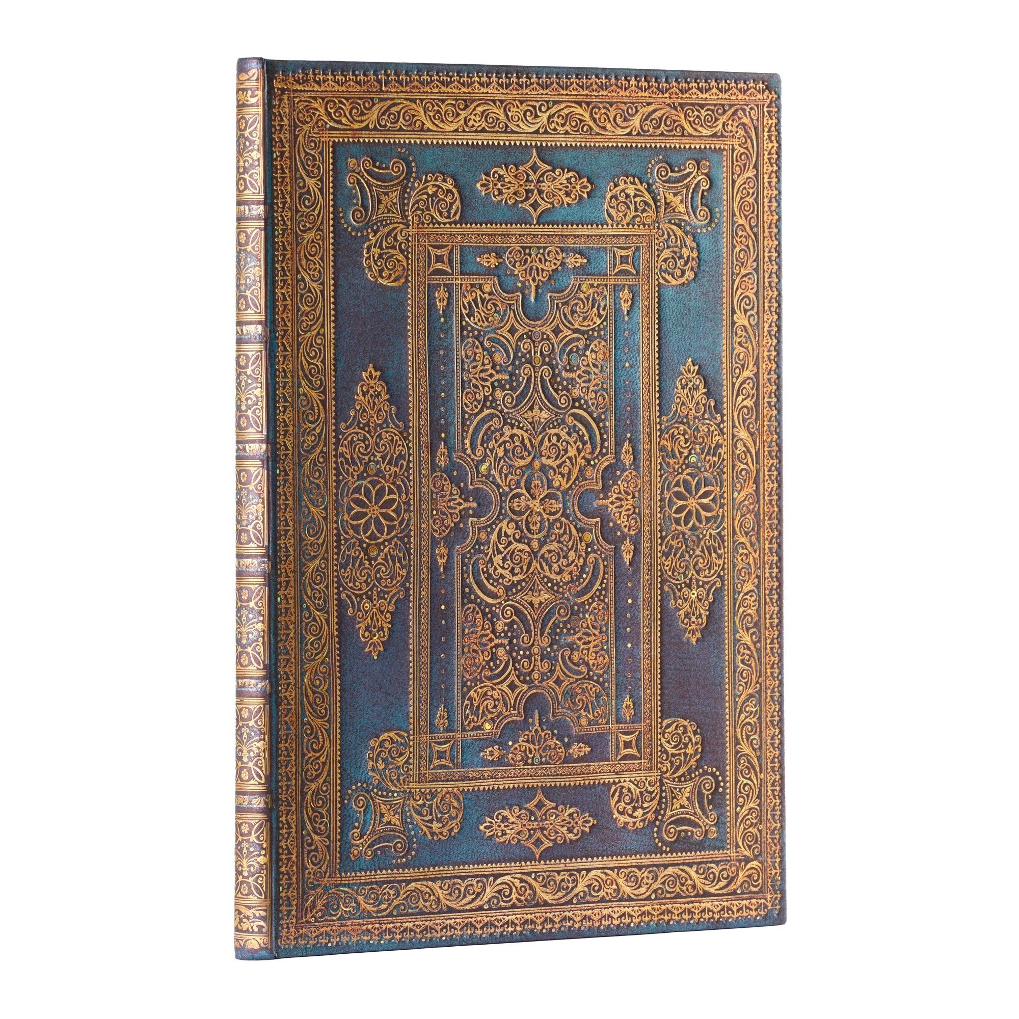 Paperblanks Luxe Design, Blue Luxe Grande 8.25 x 11.75 Journal ...