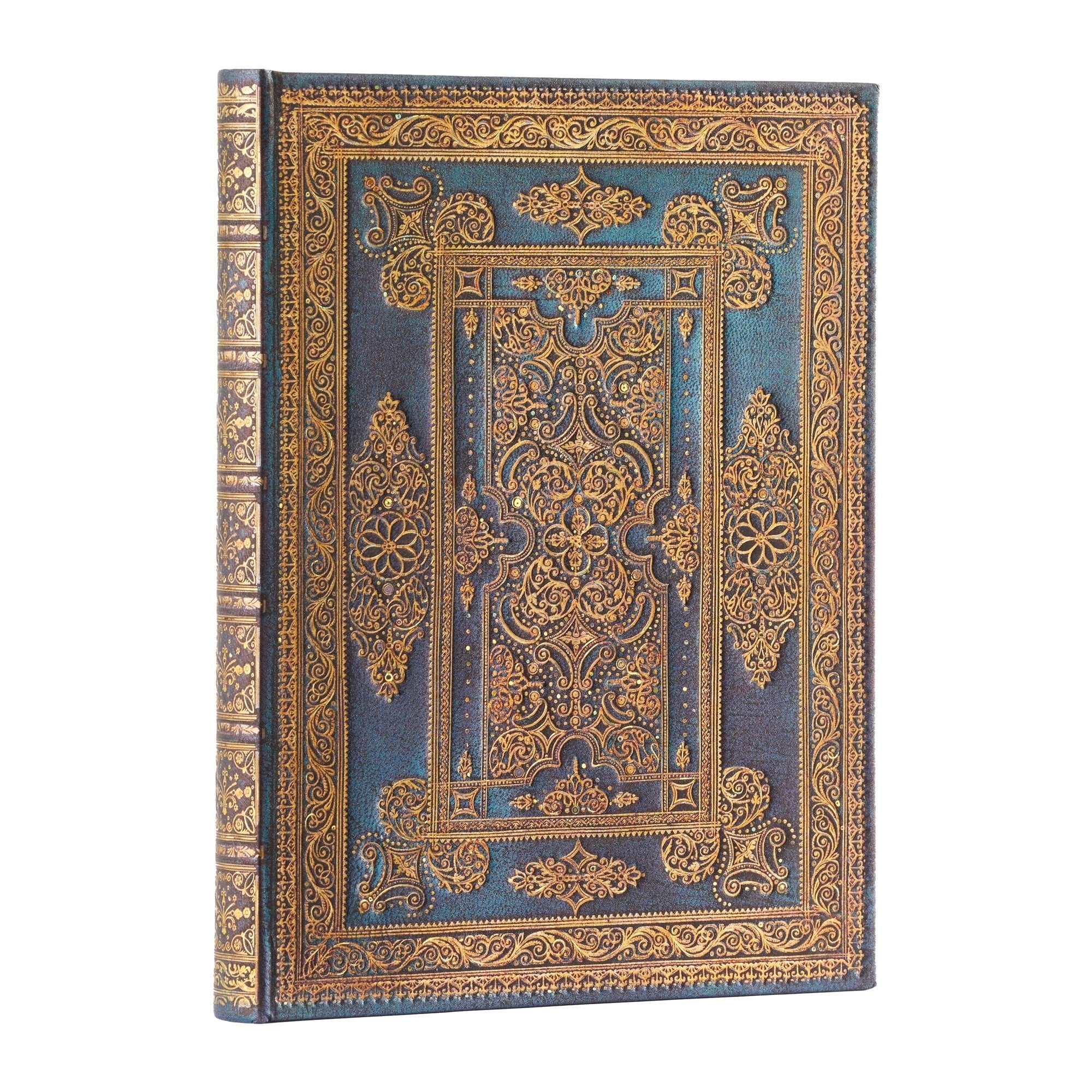 Paperblanks Luxe Design, Blue Luxe 7 x 9 Inch Ultra Journal ...