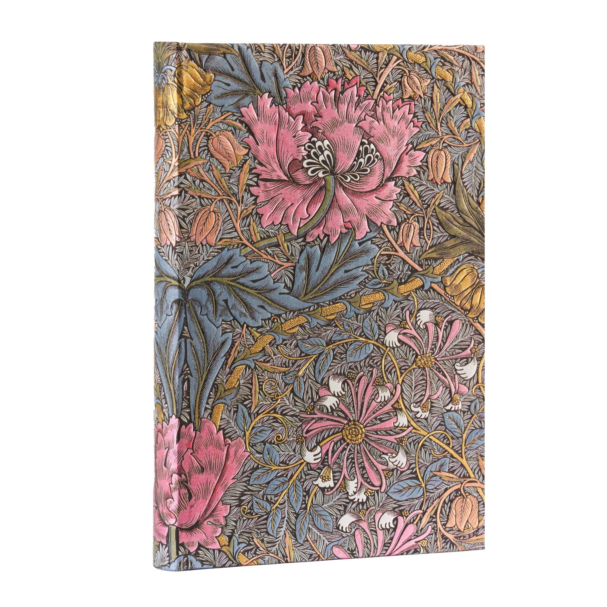 Paperblanks Morris Pink Honeysuckle Mini Address Book – lovenotebooks.com