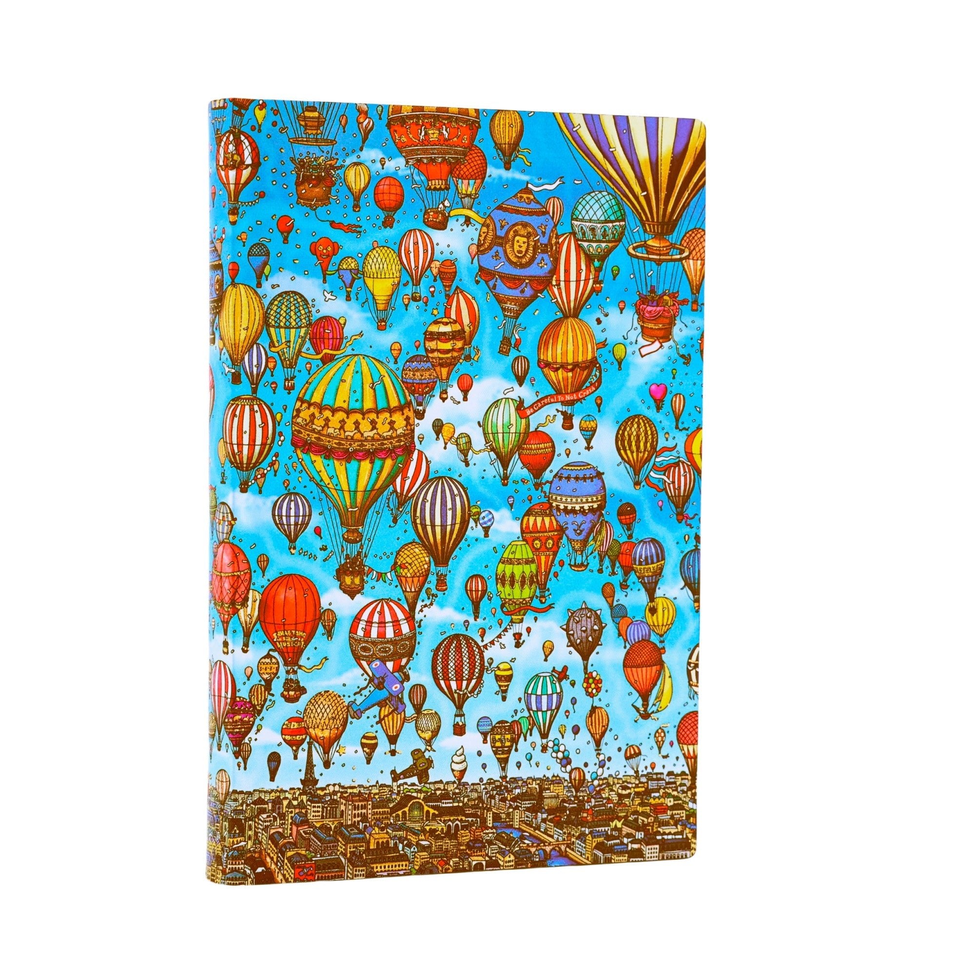Paperblanks Mini Pierre the Maze Softcover Notebook-Hot Air Balloons ...