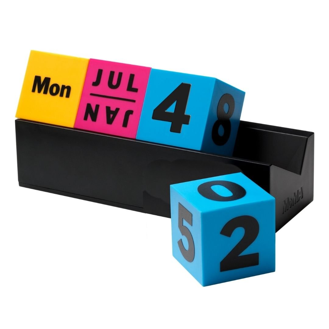 MoMA Modern Art Perpetual Desk Calendar CMYK – lovenotebooks.com