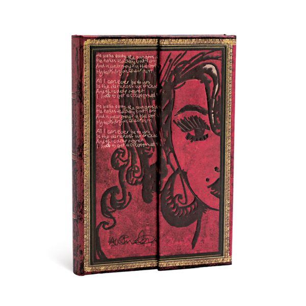 Paperblanks Amy Winehouse Tears Dry 4x5.5 Mini Blank Notebook ...