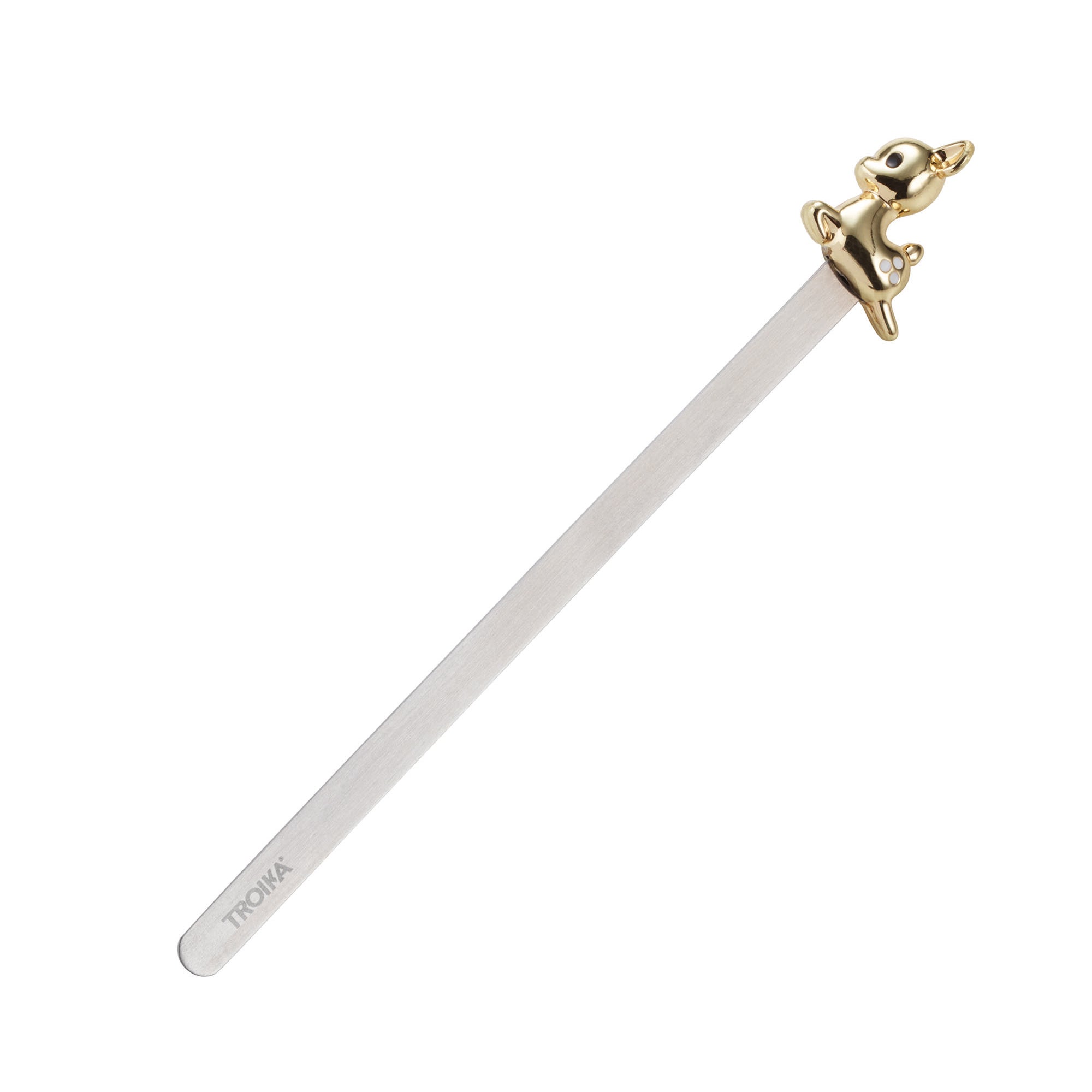 Troika Metal Bookmark with Gold Fawn – lovenotebooks.com